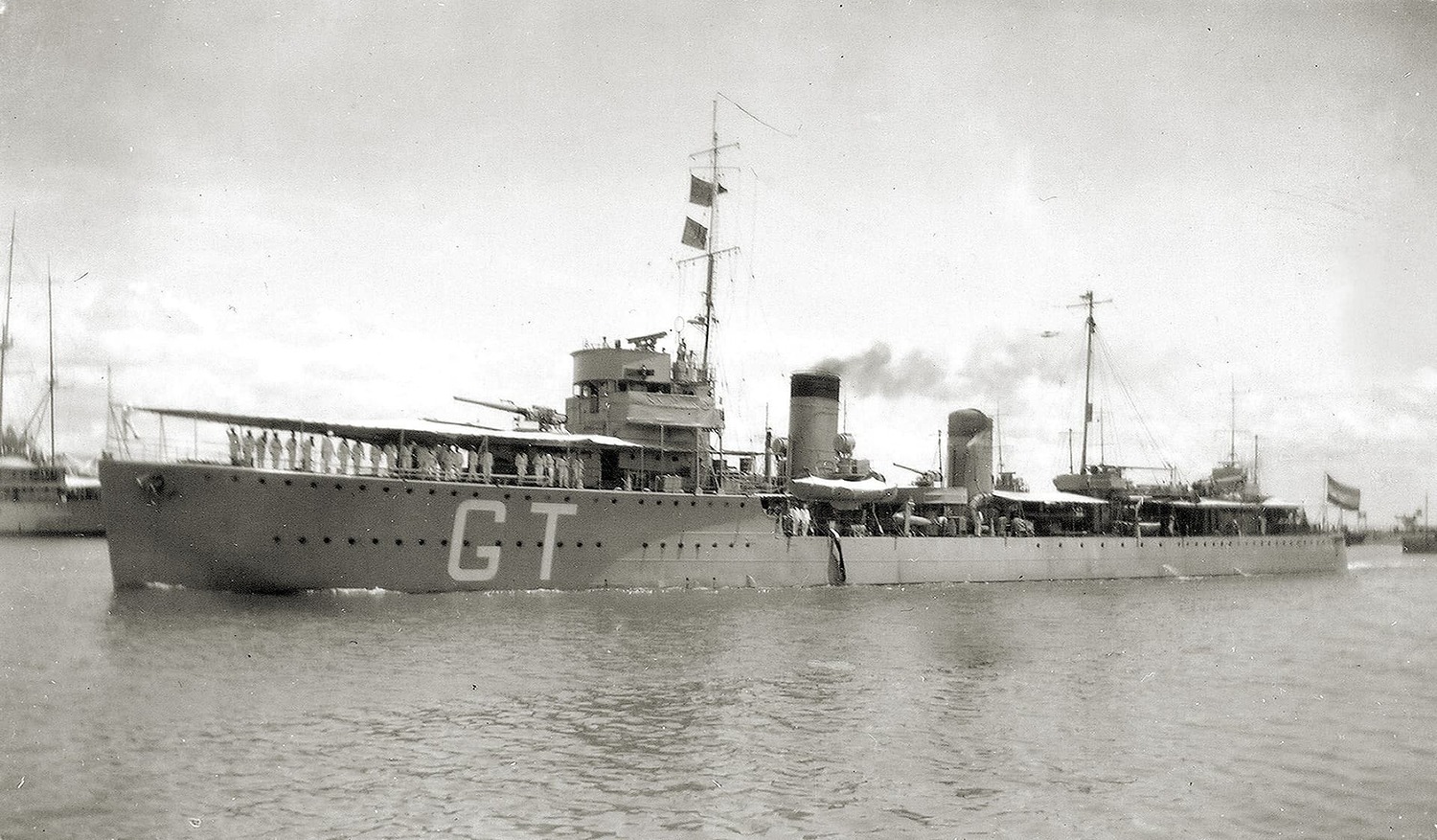 Dutch Admiralen-class destroyer (1st Batch), HNLMS Van Ghent (ex-De ...