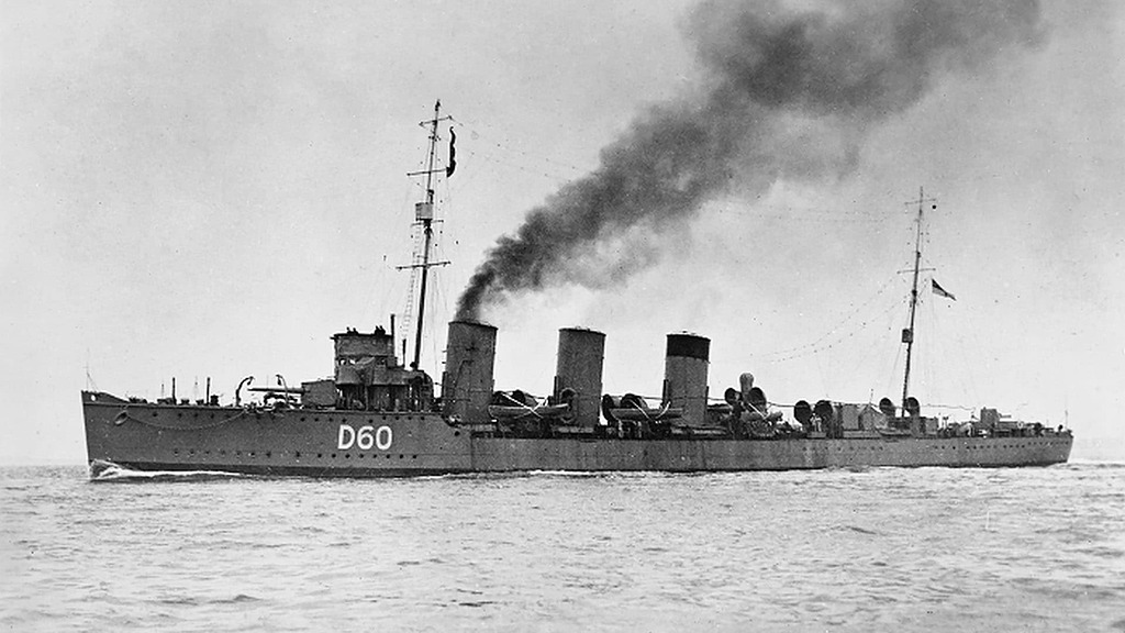 Swift-Class Destroyer Flotilla Leader, HMS Swift (D60) (1918) - Naval ...