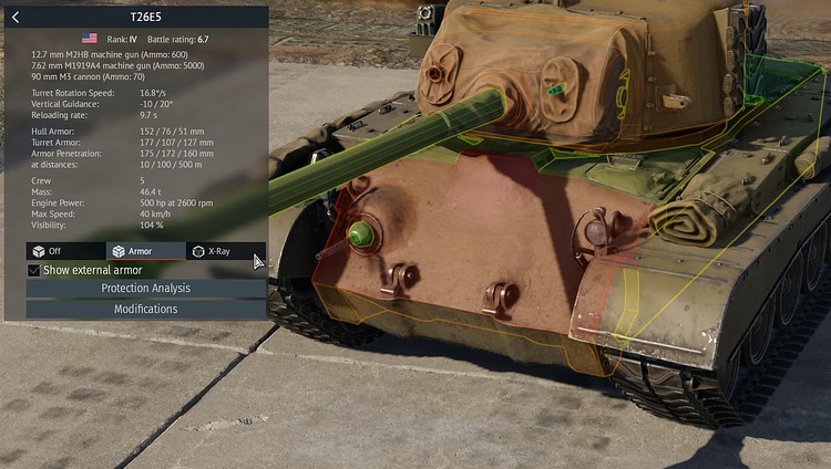 T26E5 LFP model - Ground Vehicle - War Thunder — official forum