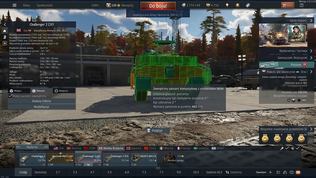 Challenger 2 TES armor is broken/M392A2 vs M728 - General Discussion ...