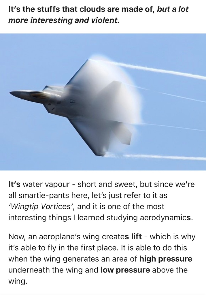Aircraft wing vortices - General Discussion - War Thunder — official forum