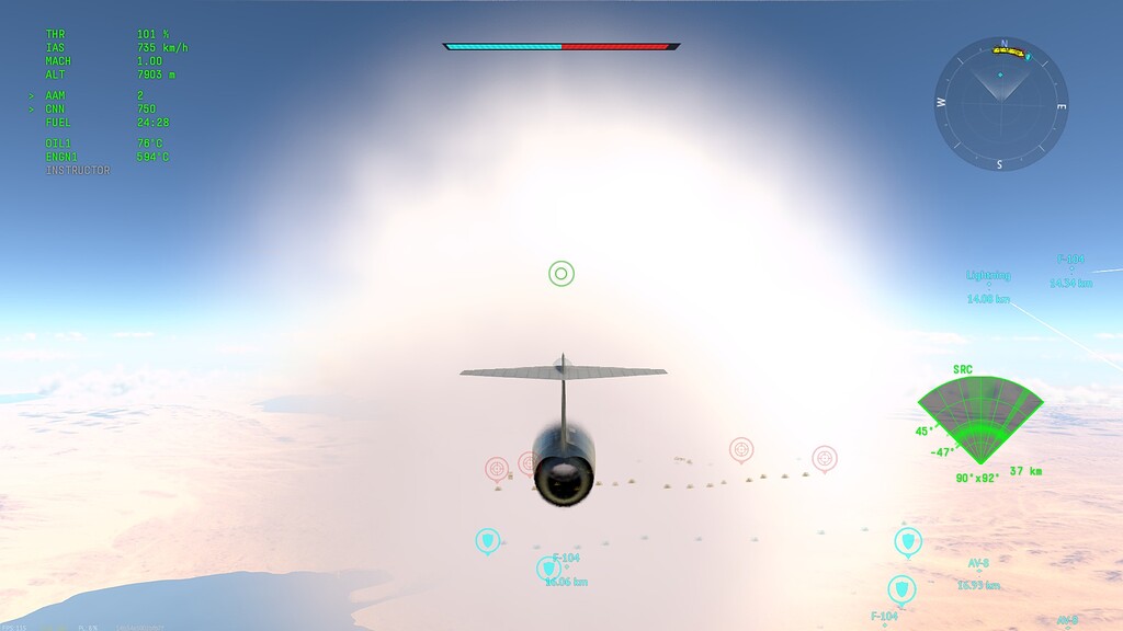 Overhaul for the Sonic Boom effect in 3rd person view - Graphics/Sounds ...