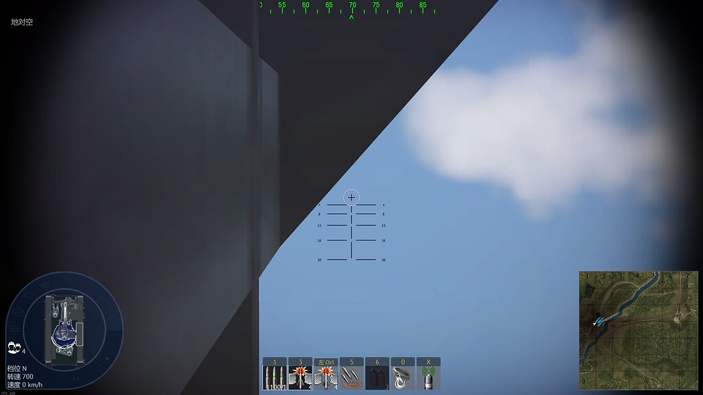 Israel machbet sights obscured by the model in the simulator battles ...