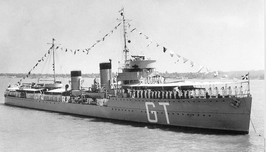 Dutch Admiralen-class destroyer (1st Batch), HNLMS Van Ghent (ex-De ...