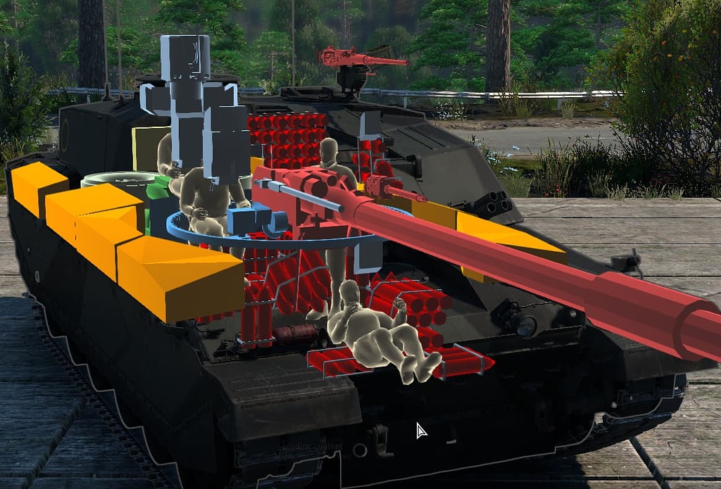 Fixing Challenger 2 ammunition rack locations - General Discussion ...