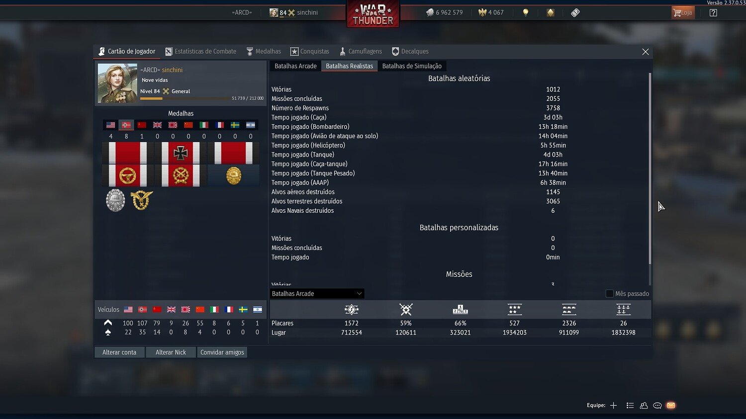 Esquadrões - Comunidade Lingua Portuguesa - War Thunder — official forum