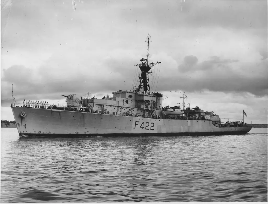 Loch-Class frigate, HMNZS Hawea (F422) (1948) - Naval - War Thunder ...