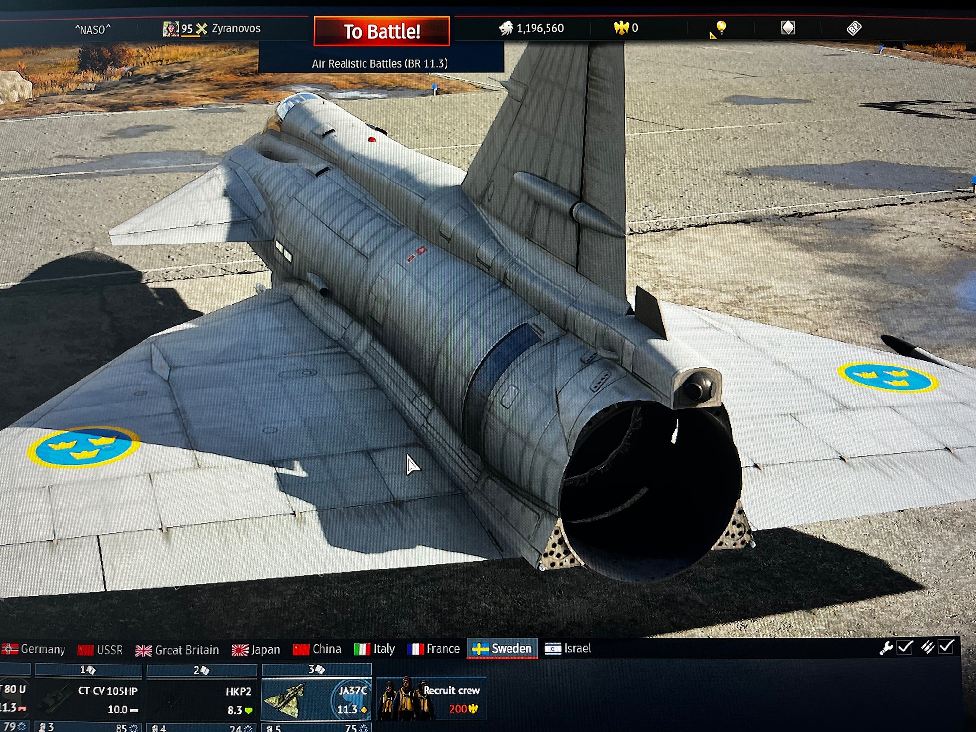 JA37 Viggen tech - Aircraft - War Thunder — official forum