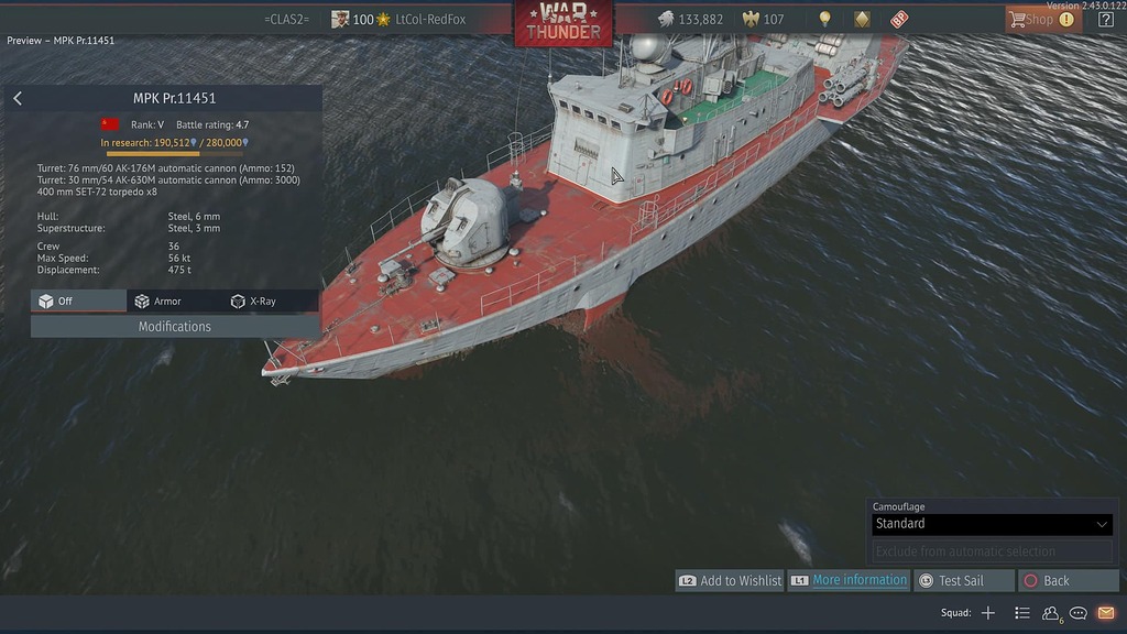 Question about the soviet Project 11451 corvette - Navy - War Thunder ...