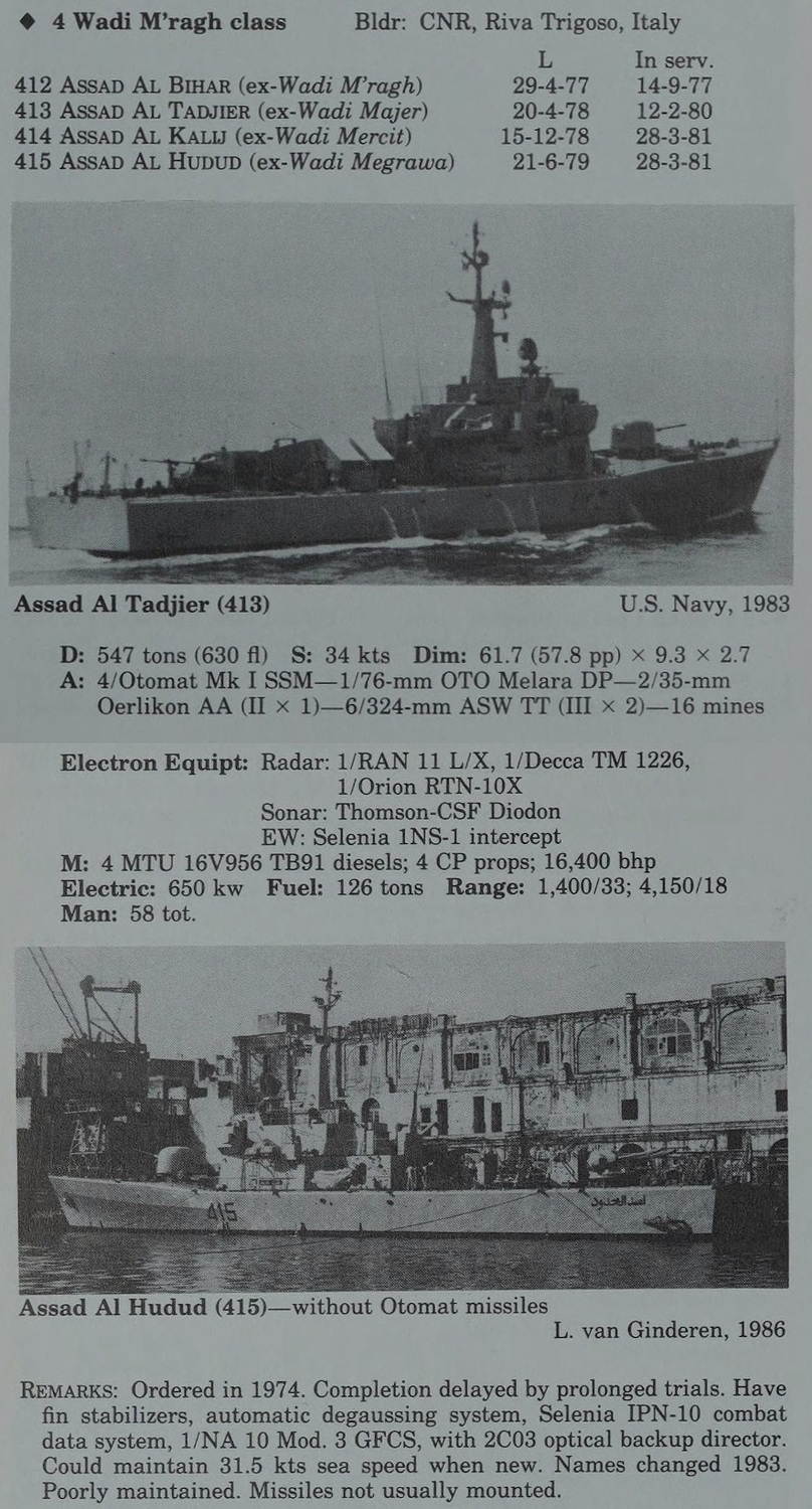 Al Assad Class, Corvette, Assad Al Bihar C412 - Libyan Maritime Forces ...