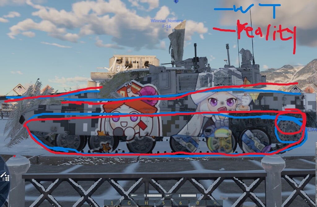 VT4A1 rear and behind wheel should be raised much higher as reality - Ground Vehicle - War ...