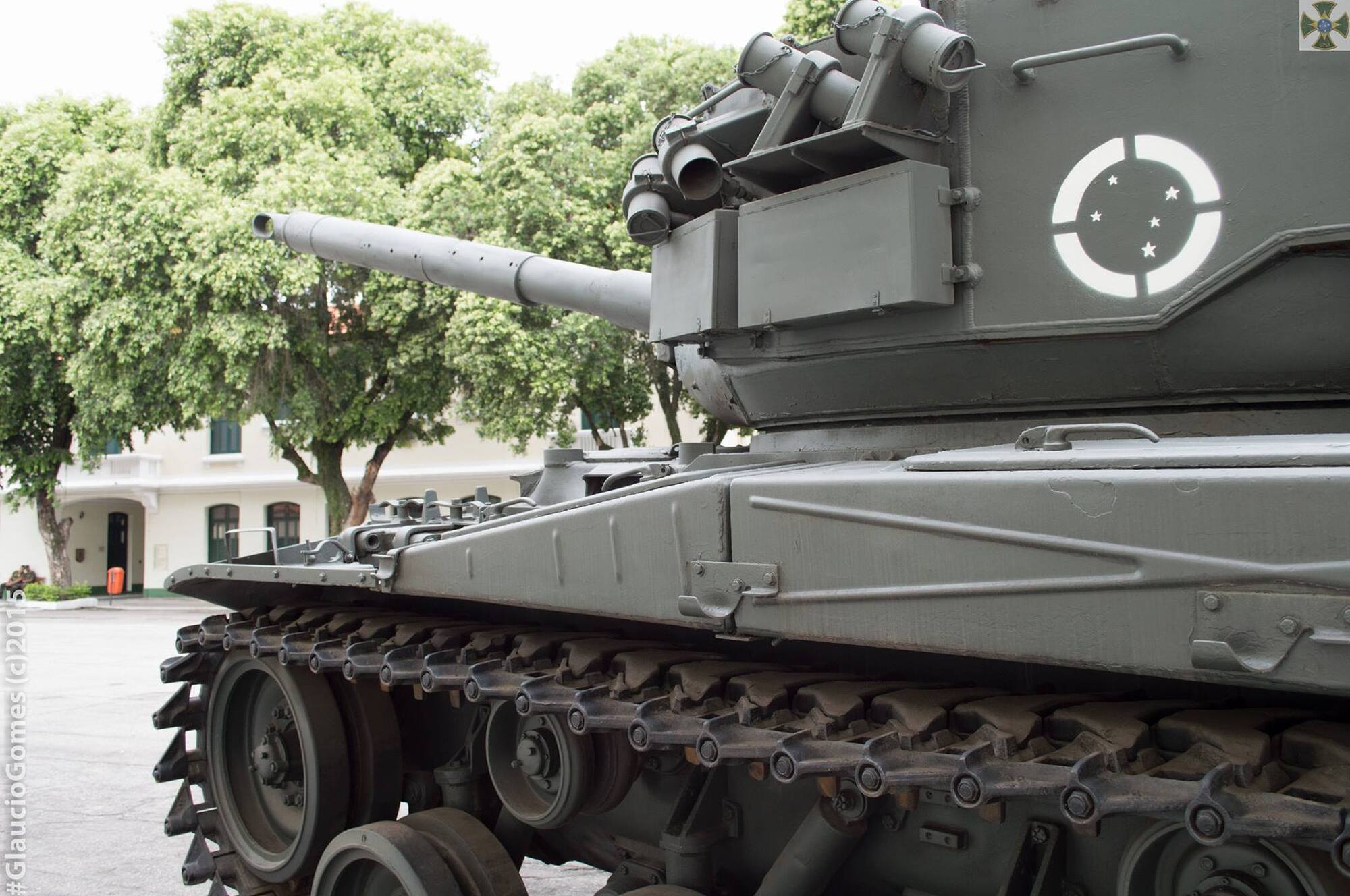 M41C (Can 90mm 76/90M32 BR2) - the most popular tank in brazil - Ground ...