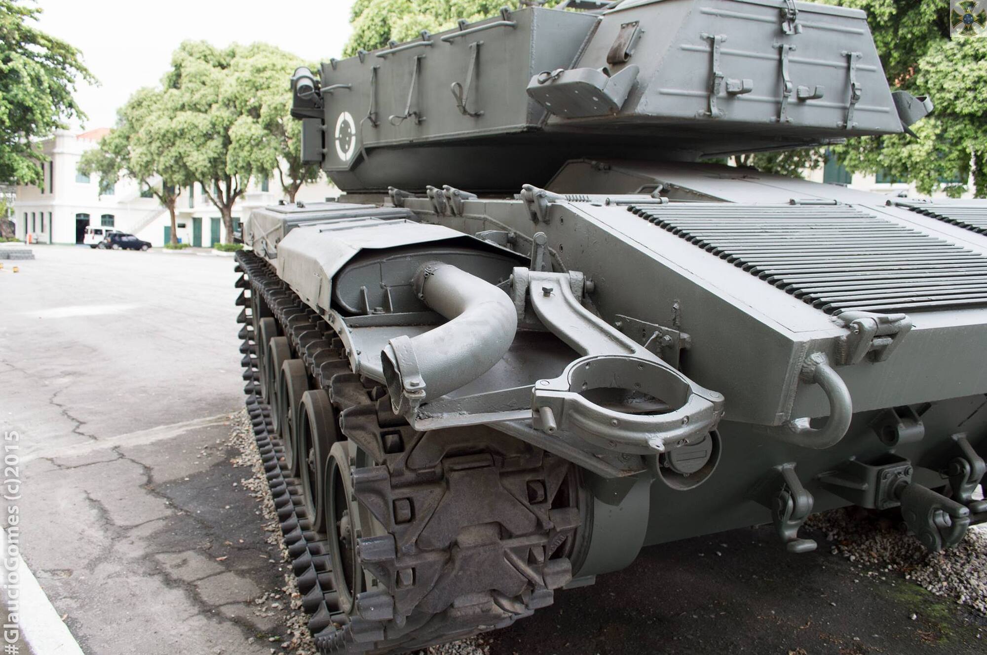 M41C (Can 90mm 76/90M32 BR2) - the most popular tank in brazil - Ground ...