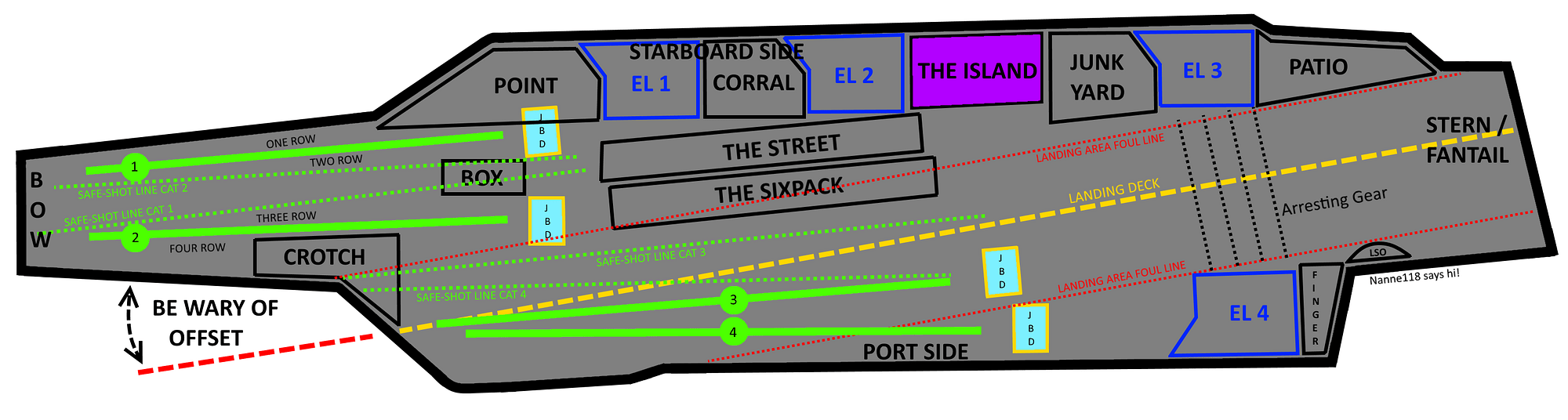 New Hangar Map - Aircraft Carrier Deck for Naval Aircraft - Passed ...