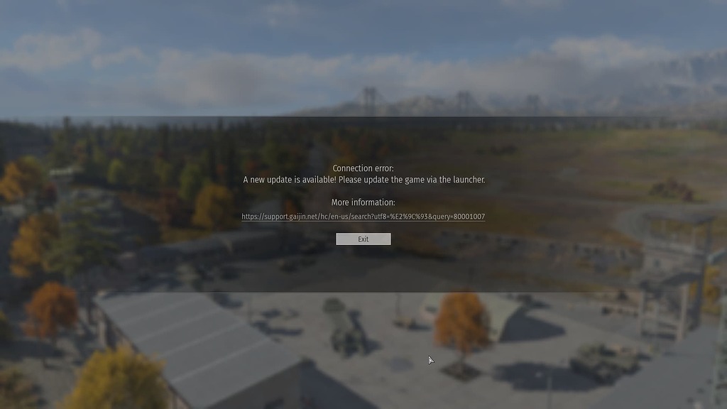 Is there an update im missing? - General Discussion - War Thunder — official forum