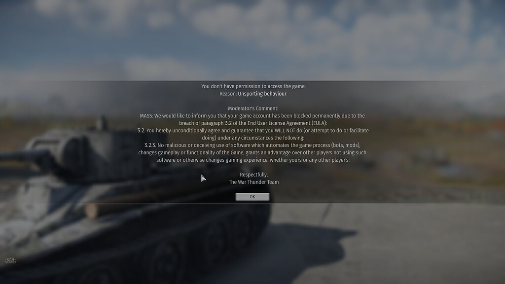 Got banned for trying to log in? - War Thunder Live Community - War ...