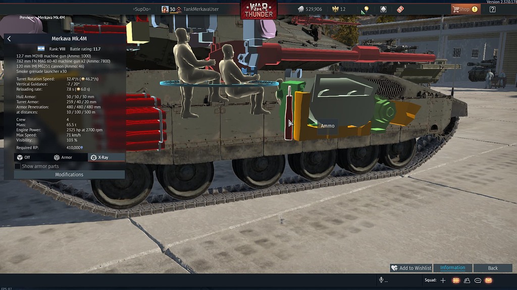 Merkava Mk4 ammo behind the engine - General Discussion - War Thunder ...