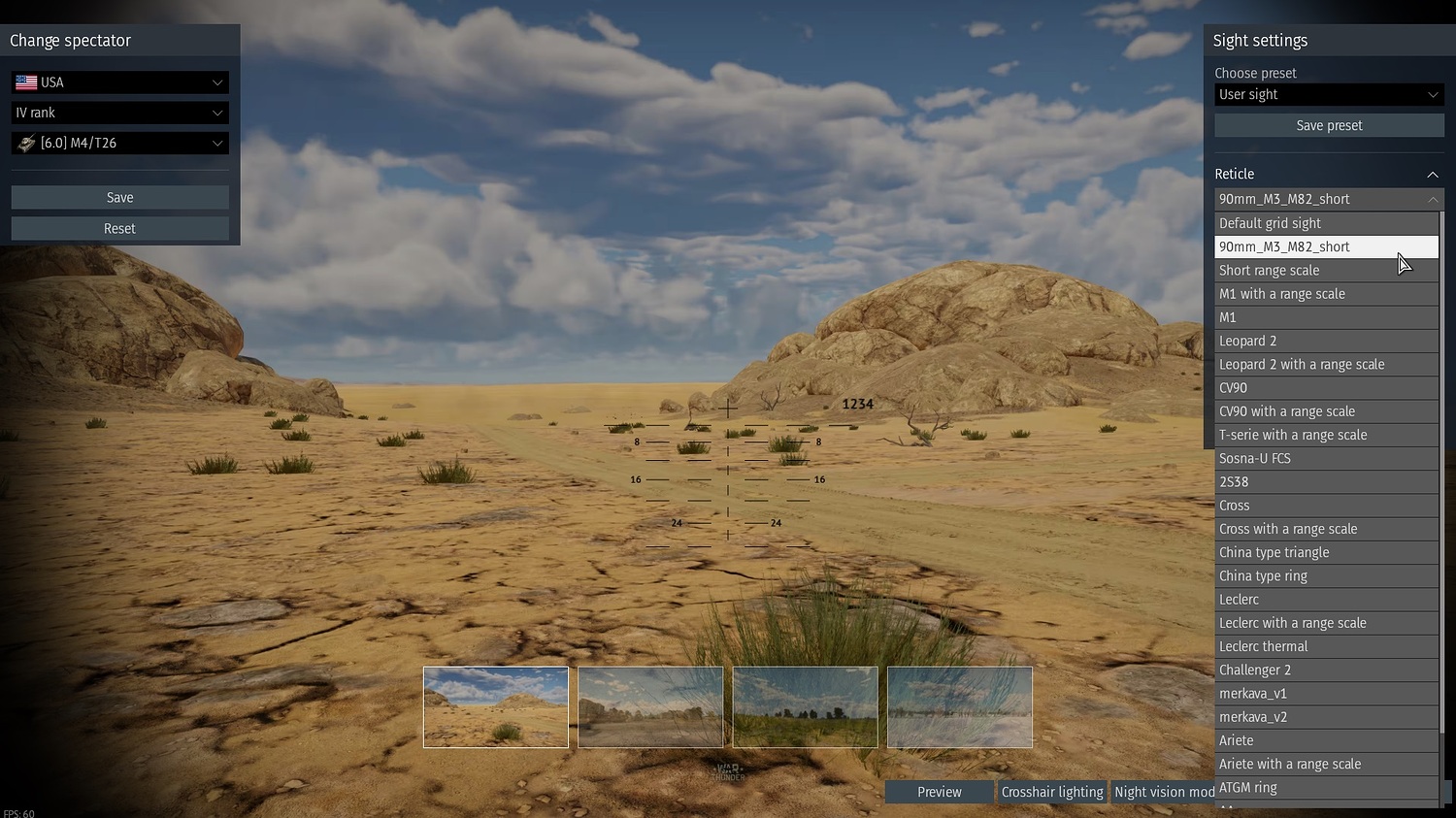 Following the Roadmap: Customizable Tank Reticles! - Official News ...