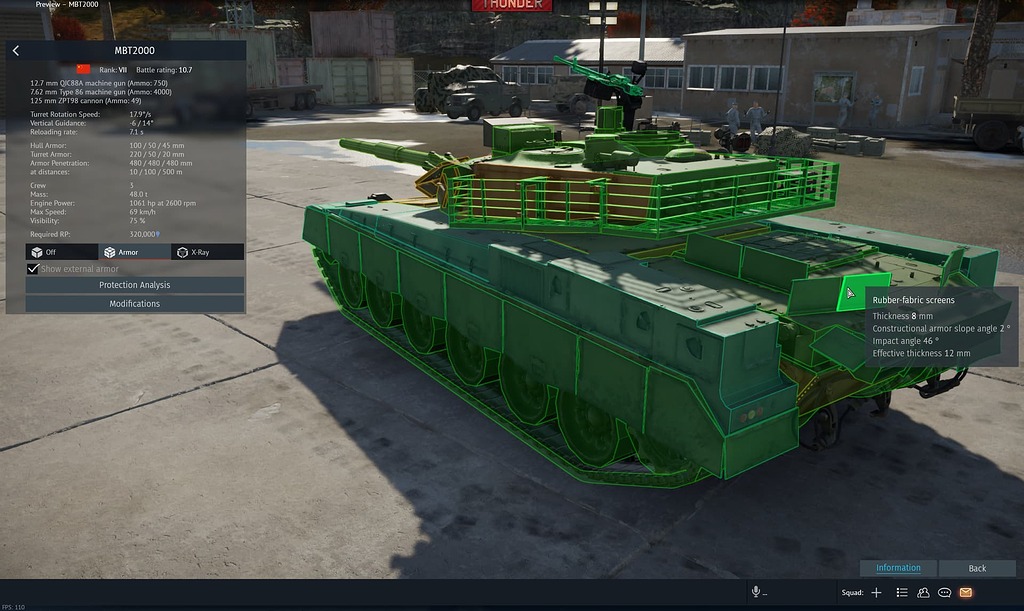 The Rear arc of fire on mbt2000 - Ground Vehicle - War Thunder ...