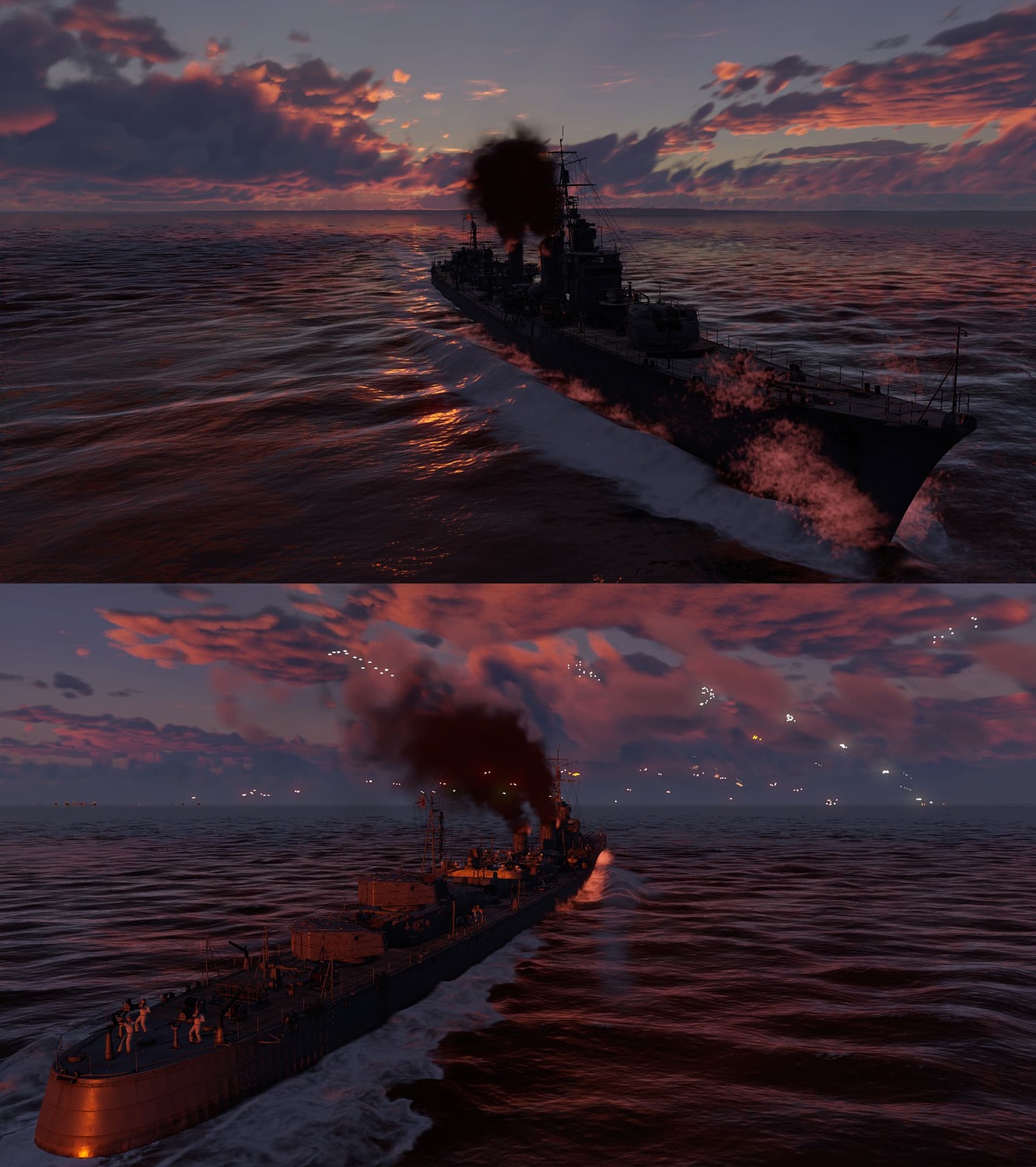 Night Battles: Naval RB - Gameplay - War Thunder — official forum