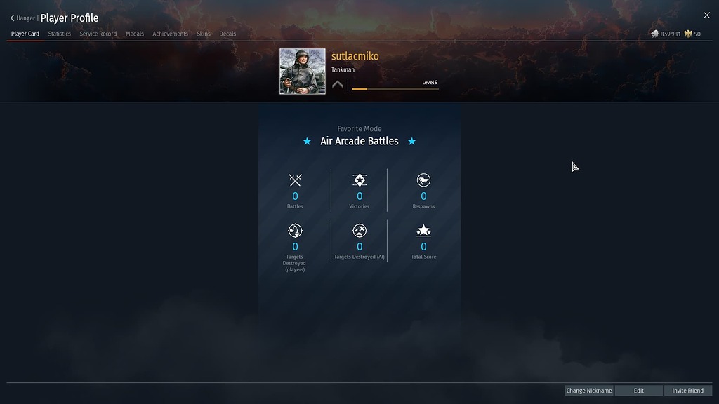 War Thunder new Profile Page issues - Community Technical Support - War Thunder — official forum