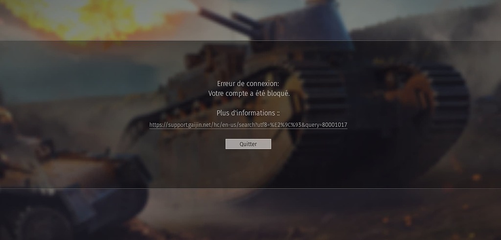 Account locked / banned - Crashes, Connection, Update Problems & Advice - War Thunder — official ...