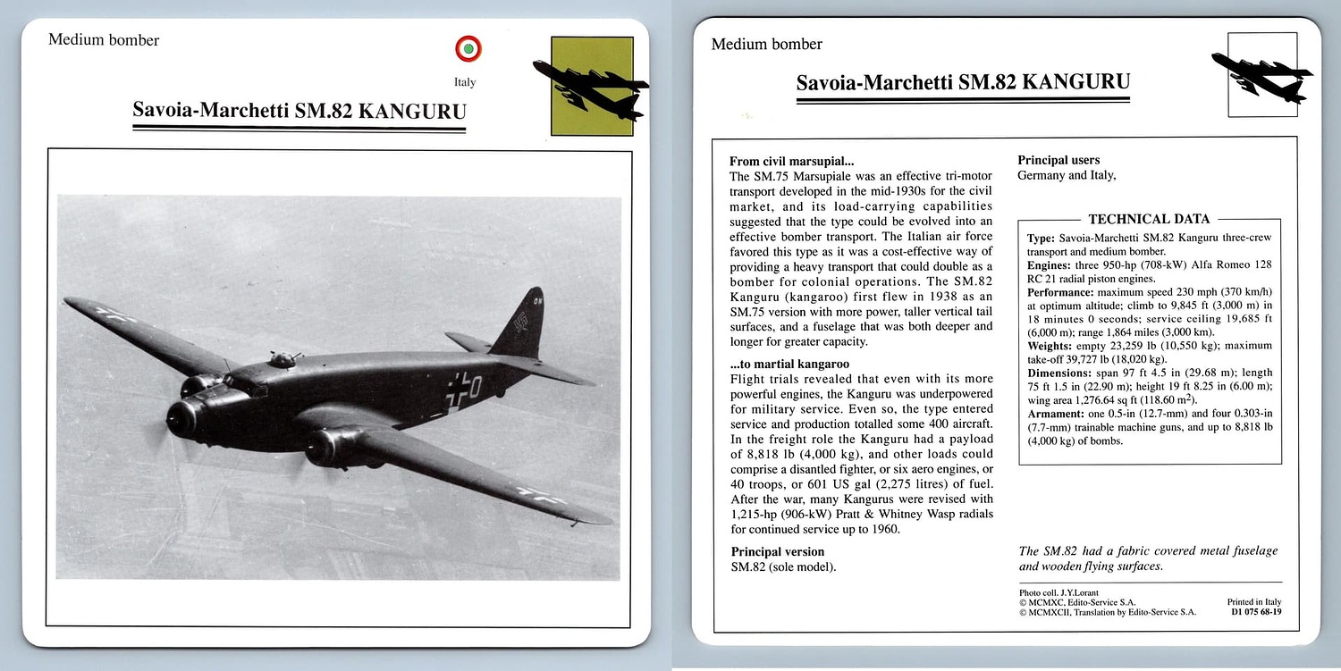 Savoia Marchetti SM82 - Aircraft - War Thunder — official forum