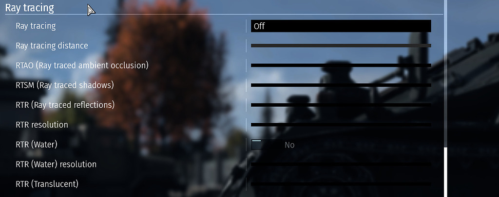 Raytracing disabled on AMD? - Hardware, Driver Problems & Advice - War Thunder — official forum
