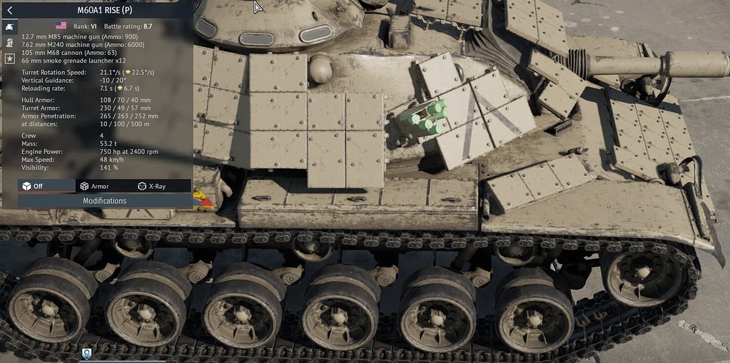 M60A1 RISE (P) Smoke grenade clipping - Gameplay Problems & Advice ...