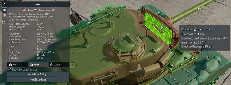 M26 armor questions - Machinery of War Discussion - War Thunder ...