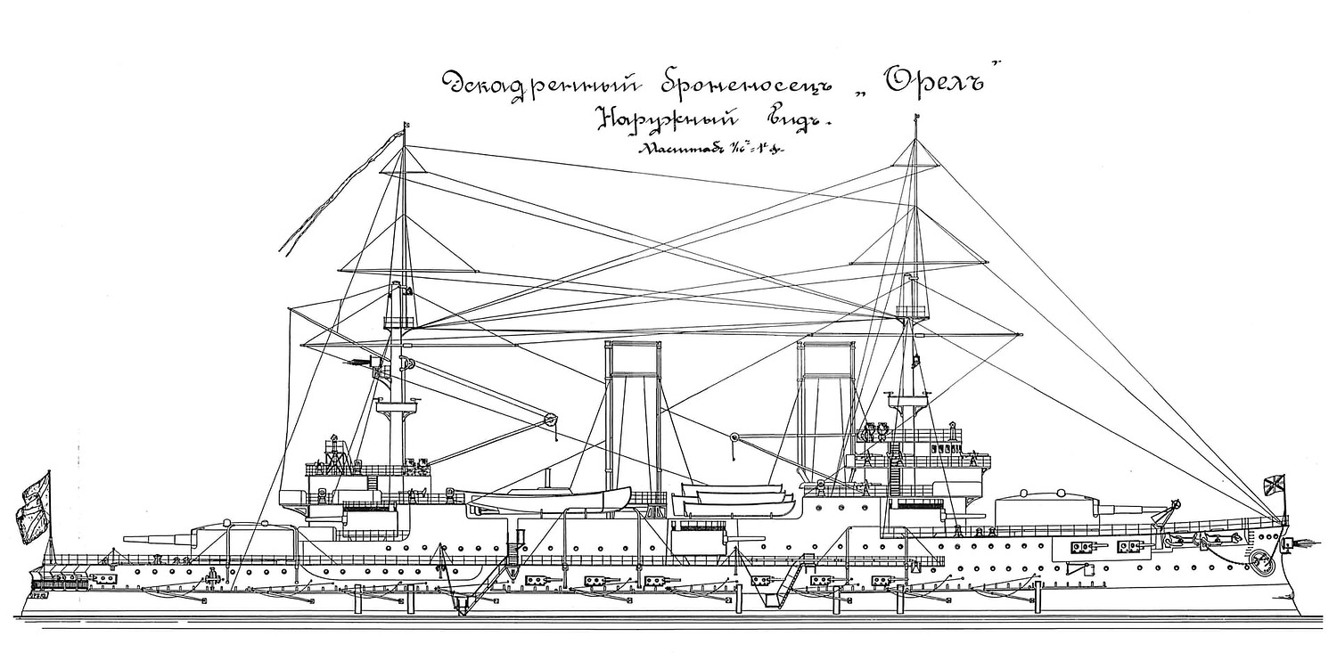 Borodino-class Battleship, Orel (1905) - The Last One Surviving of ...