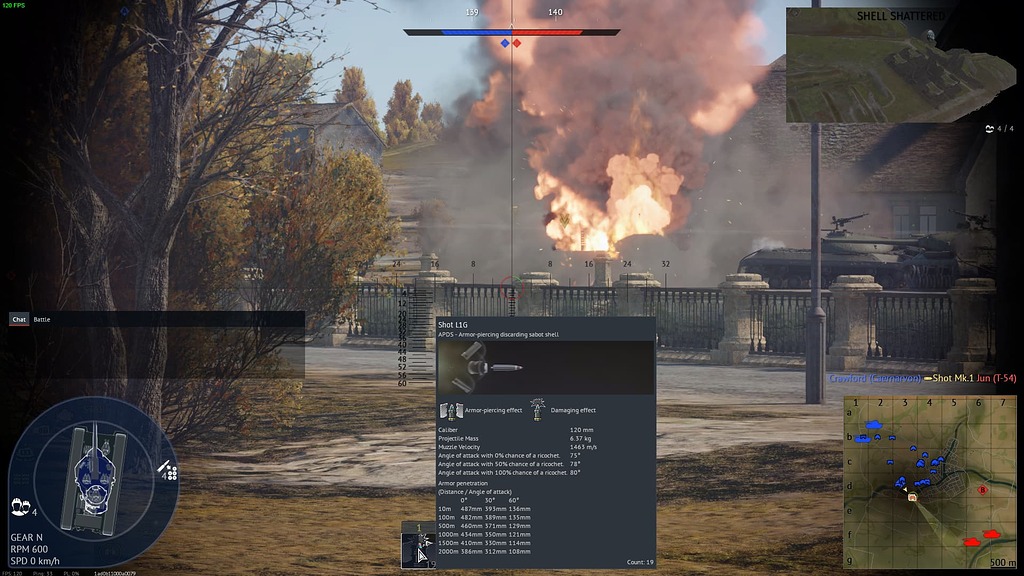 APDS now shattering on IS-3 track armor - Ground Vehicle - War Thunder ...