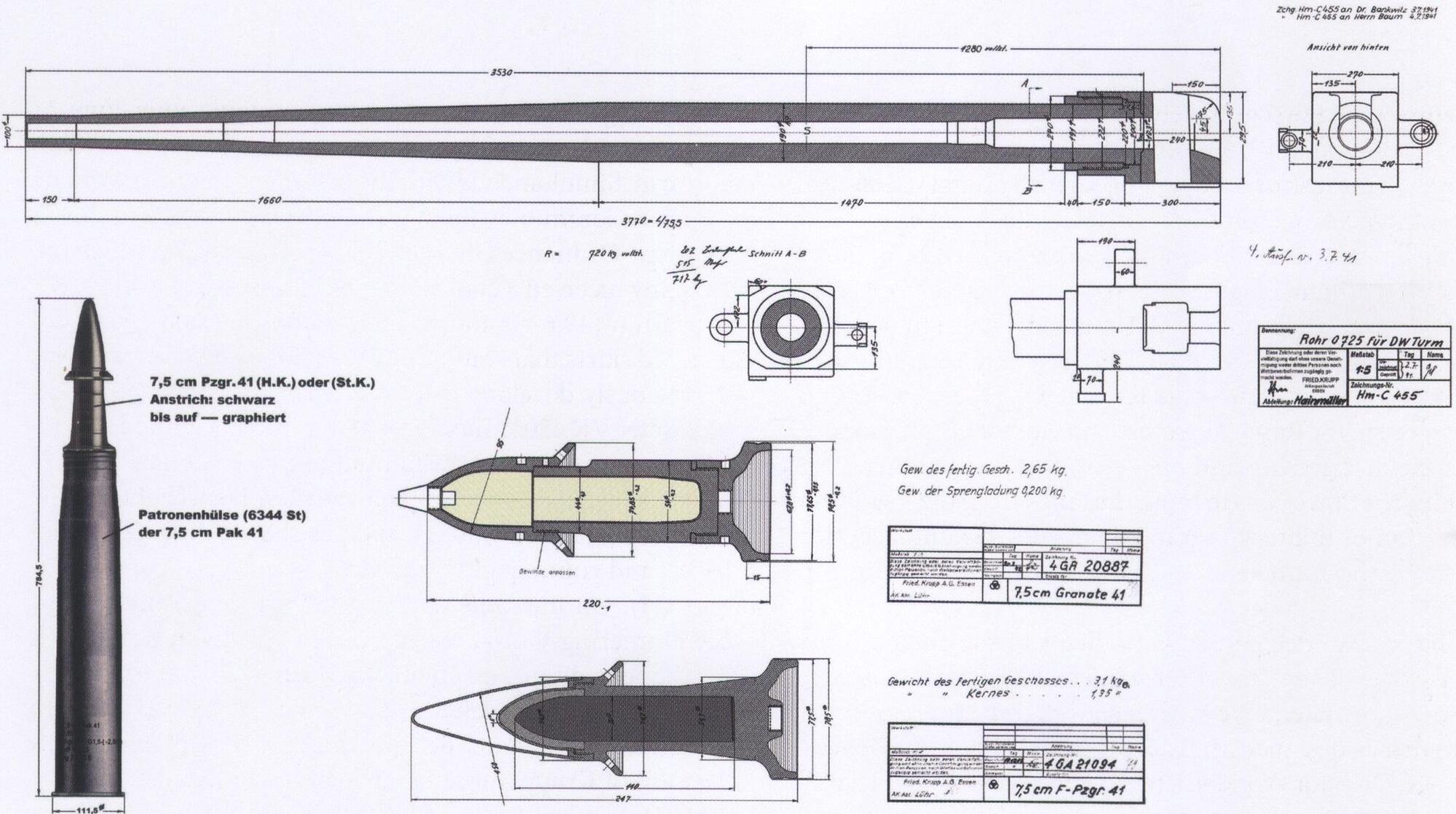 Vk 36.01(H) (Waffe 0725) - Ground - War Thunder — official forum