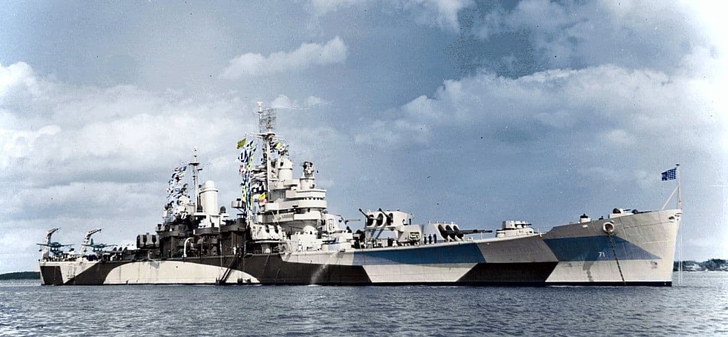 Baltimore-class Heavy Cruiser, USS Quincy (CA-71) - Finally Free From ...