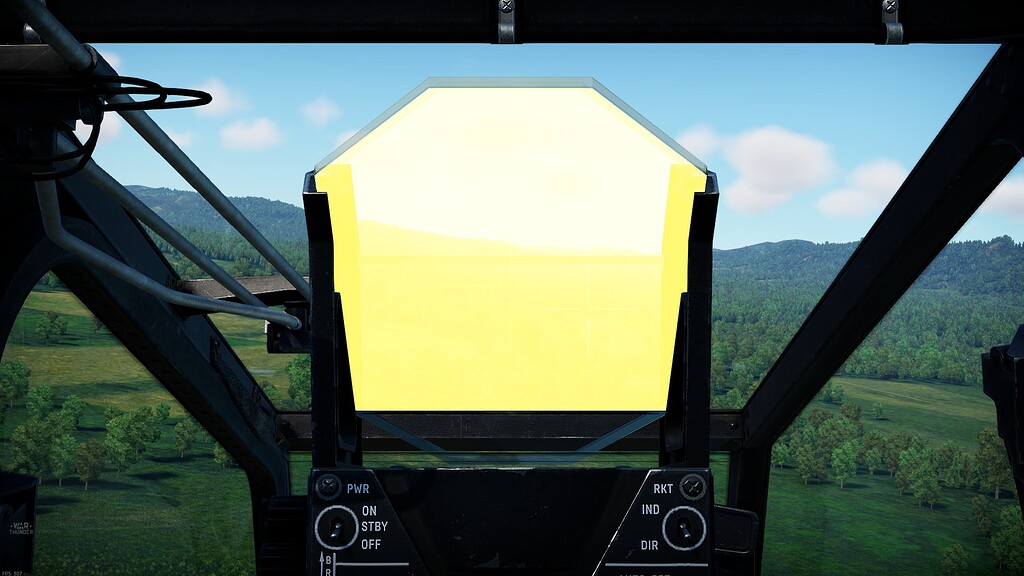 Gun sight is too bright - Simulator Battle - War Thunder — official forum
