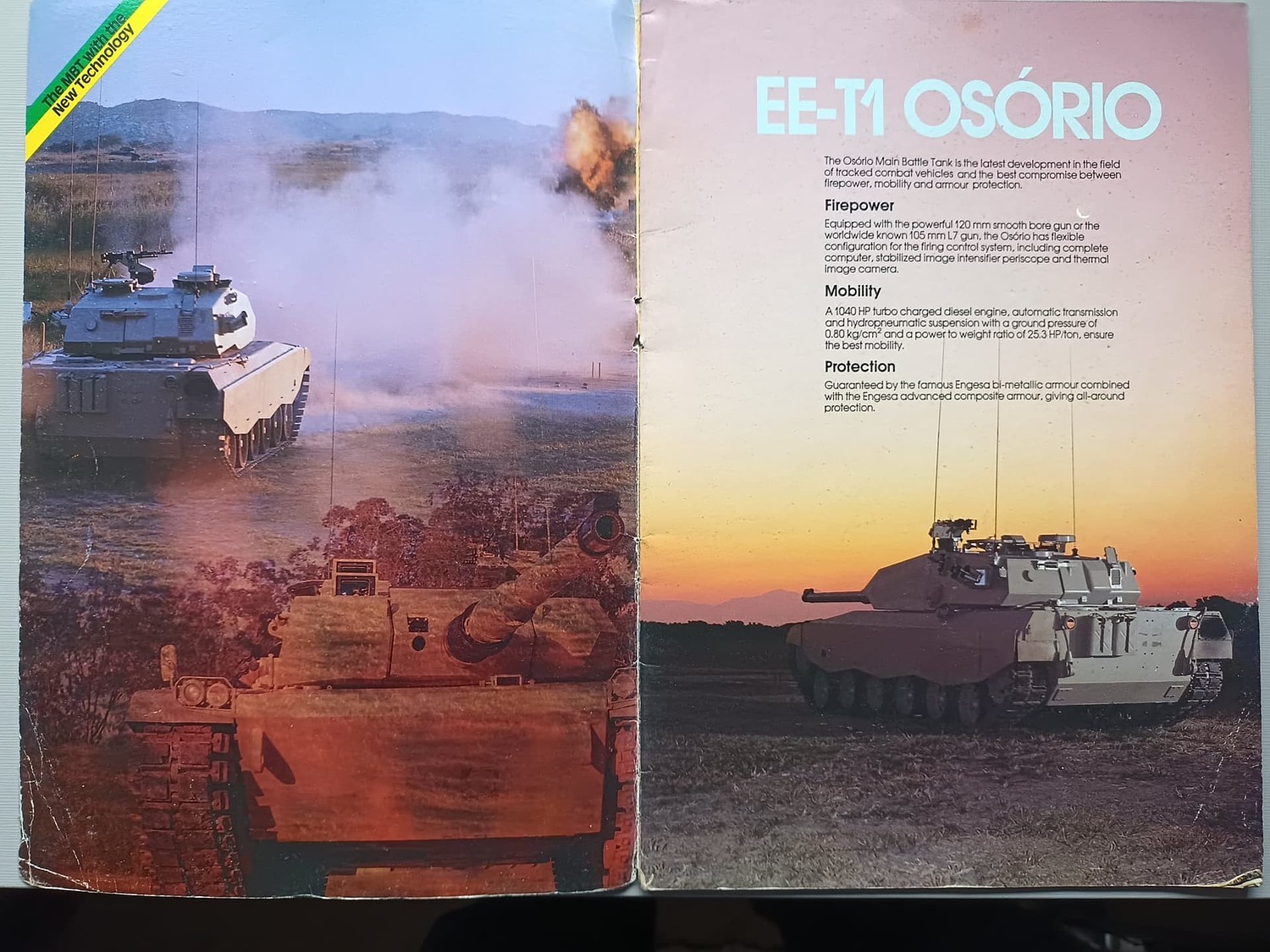 Engesa Osório EE-T1 105mm - Brazil goes to the tank championship in ...