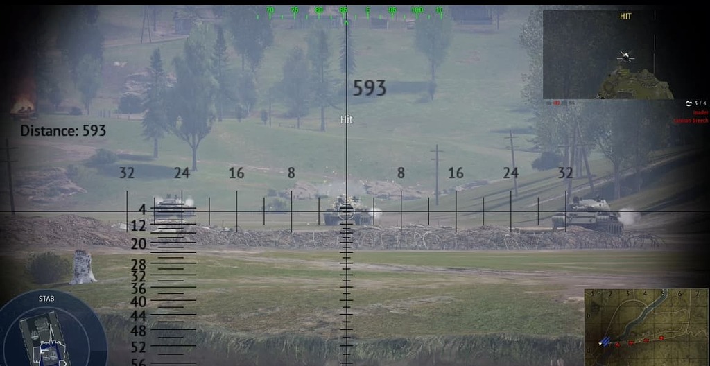 Comparison between the destructive power of the Tow2B in WT compared to ...