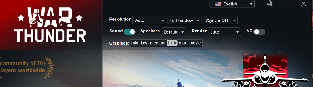 No more custom/advance graphic setting in launcher - Hardware, Driver Problems & Advice - War ...