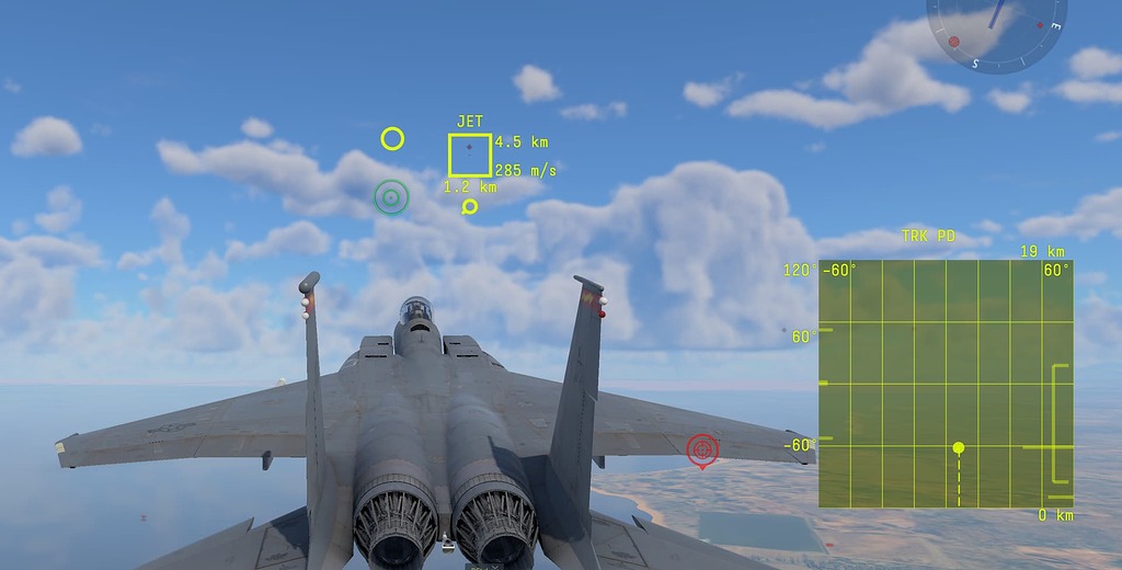 Add NCTR information above radar display - Interface - War Thunder ...