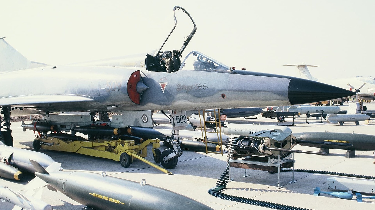 ENAER Mirage 50CN Pantera - The cousin of the Atlas Cheetah and the ...