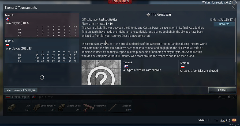 The Great War is unbalanced and painful - Realistic Battle - War Thunder — official forum