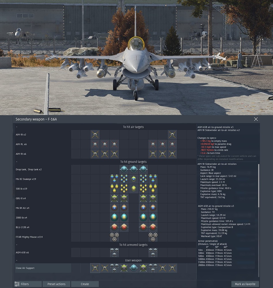 Improvement on the Secondary Weapons Selection screen (Loadout in ...