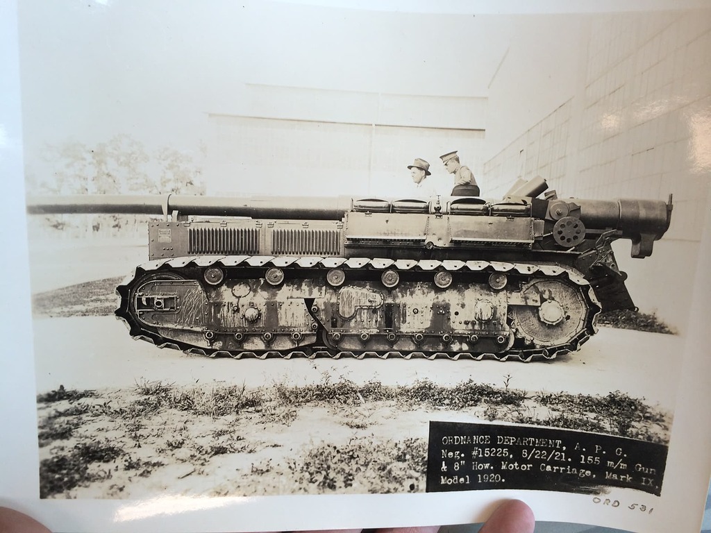 155 m/m Gun Motor Carriage, Mark IX, Model 1920. - Ground - War Thunder ...