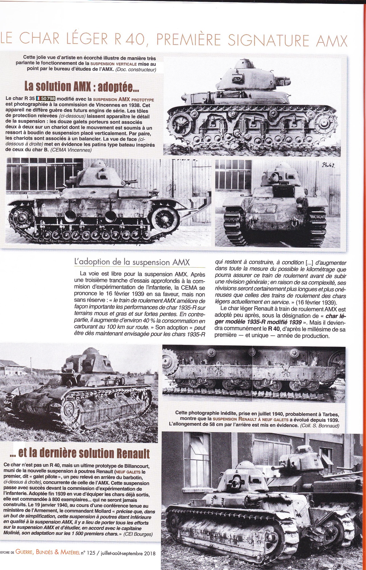 Renault R.40 - The improved version of the R.35 arrived too late ...