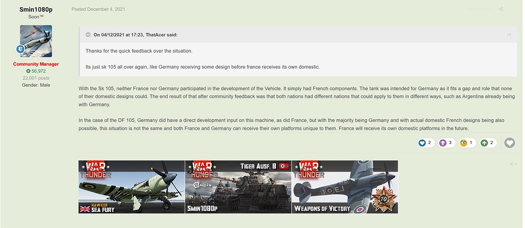 Only 3 years of waiting for the AMX-13-105 - Ground Vehicle - War ...