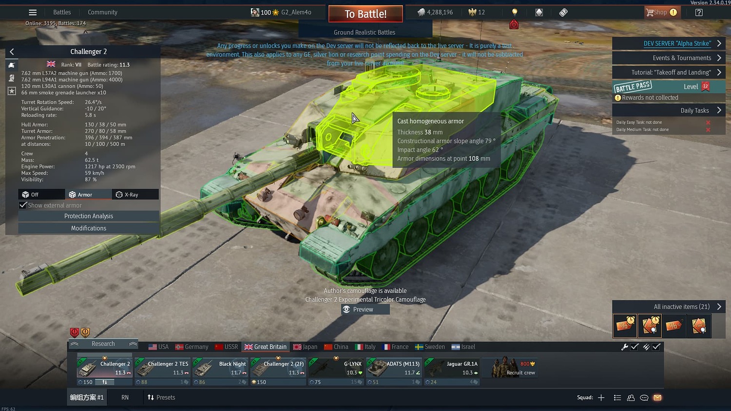 Challenger 2 MBT - Technical data and Discussion (Part 1) - #6557 by G2_Alem4o - Ground Vehicle ...