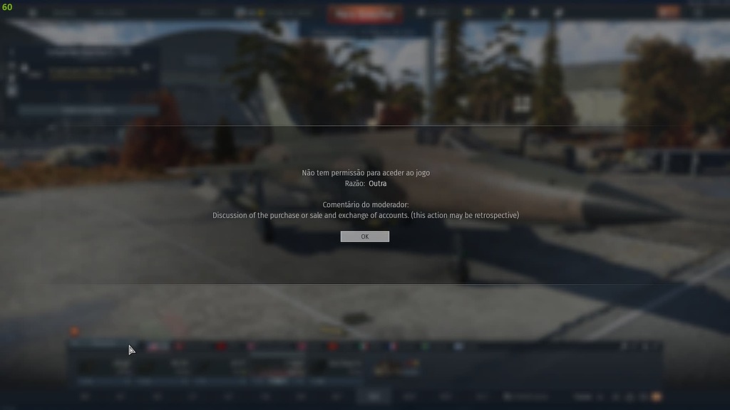 Account ban - Community Technical Support - War Thunder — official forum
