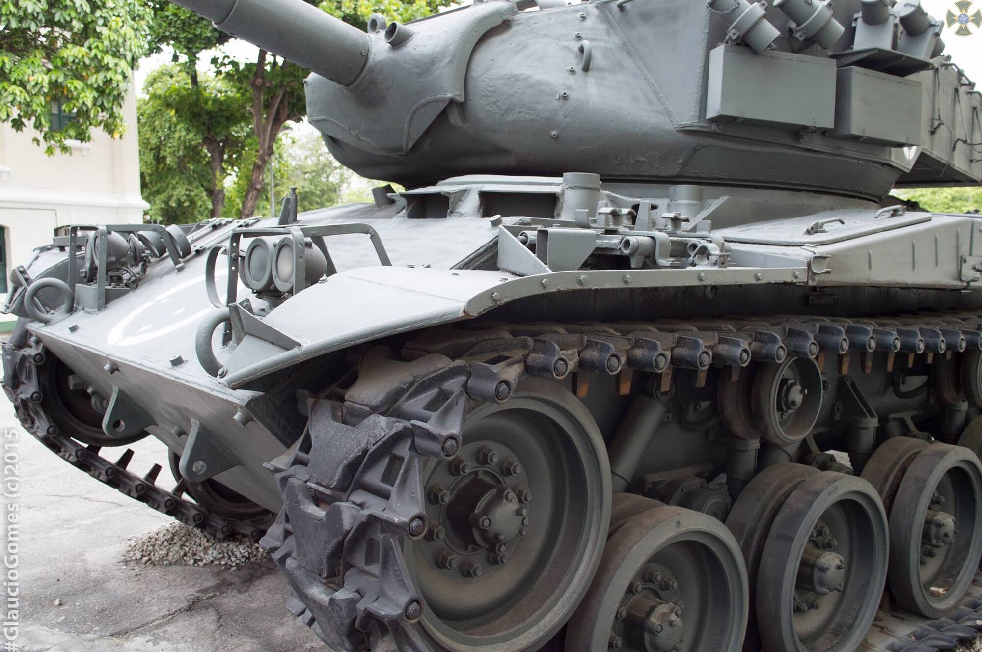 M41C (Can 90mm 76/90M32 BR2) - the most popular tank in brazil - Ground ...