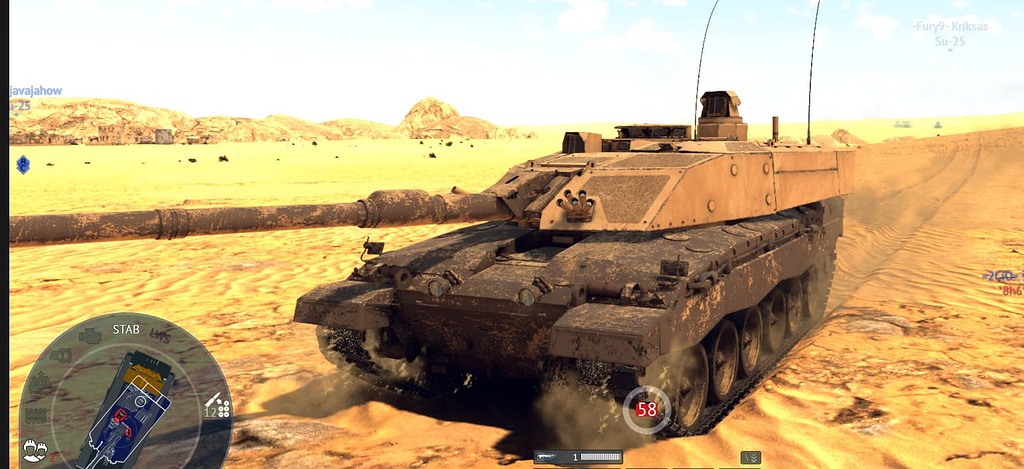 Why do tanks look like they drove through the sewers on desert maps after a minute of driving ...