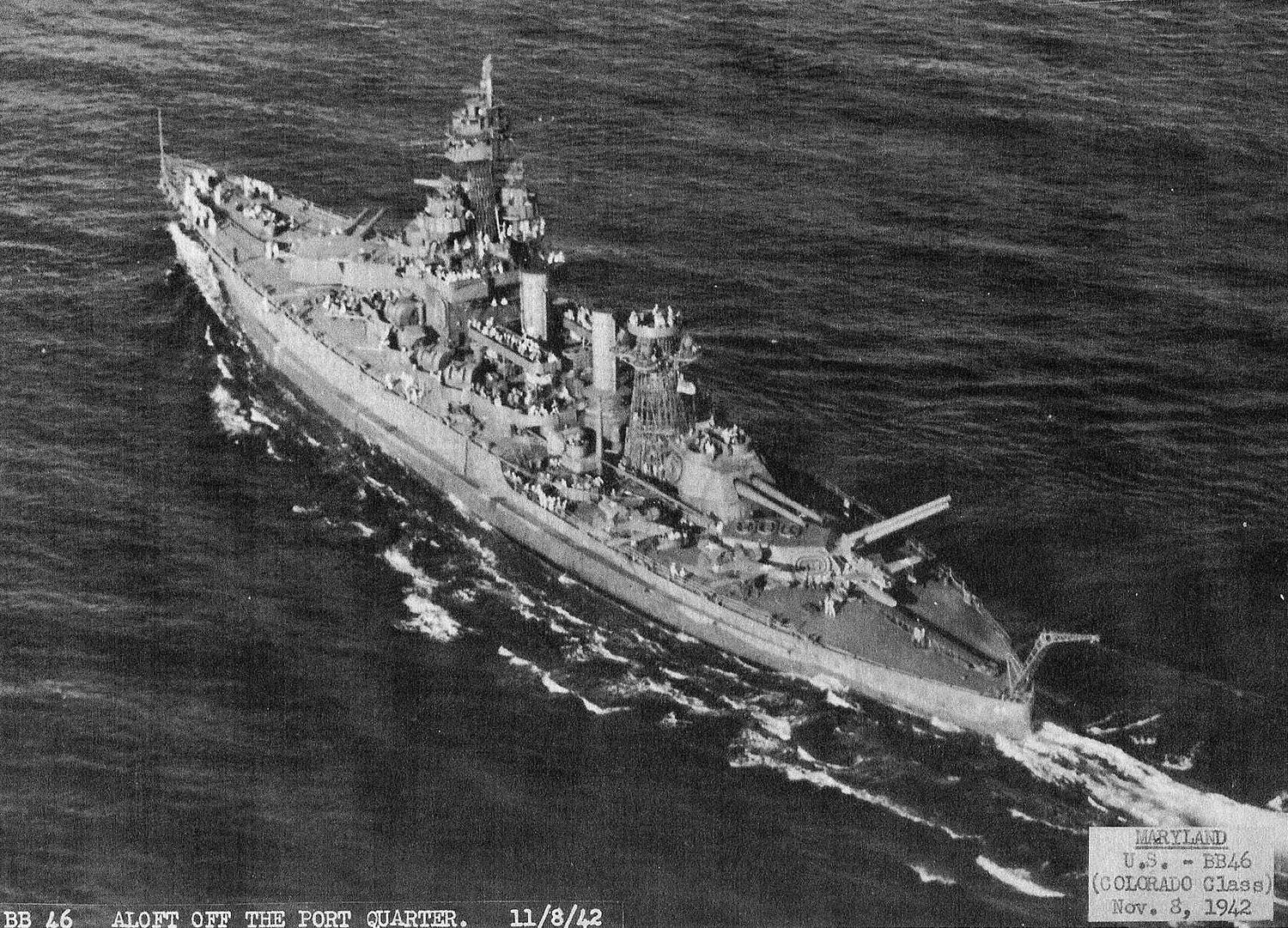 Colorado Class Battleship (late 1942) - No Time For Refits, Make It ...